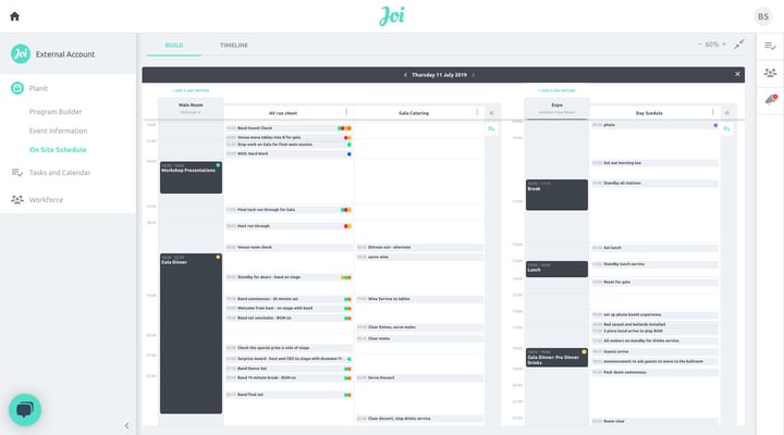 Building Programs & Schedules | Quickstart Guide • Joi